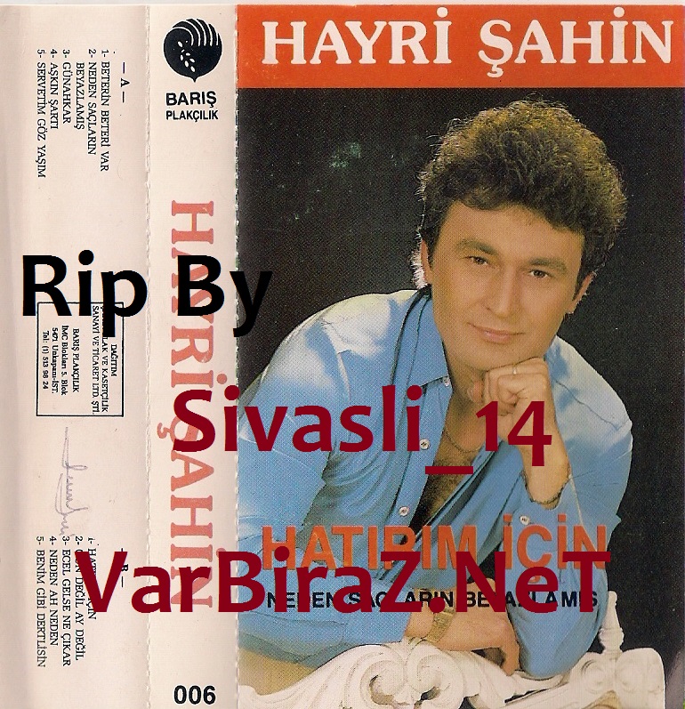 Hayri Şahin - Albümleri - VarBiraZ!NeT