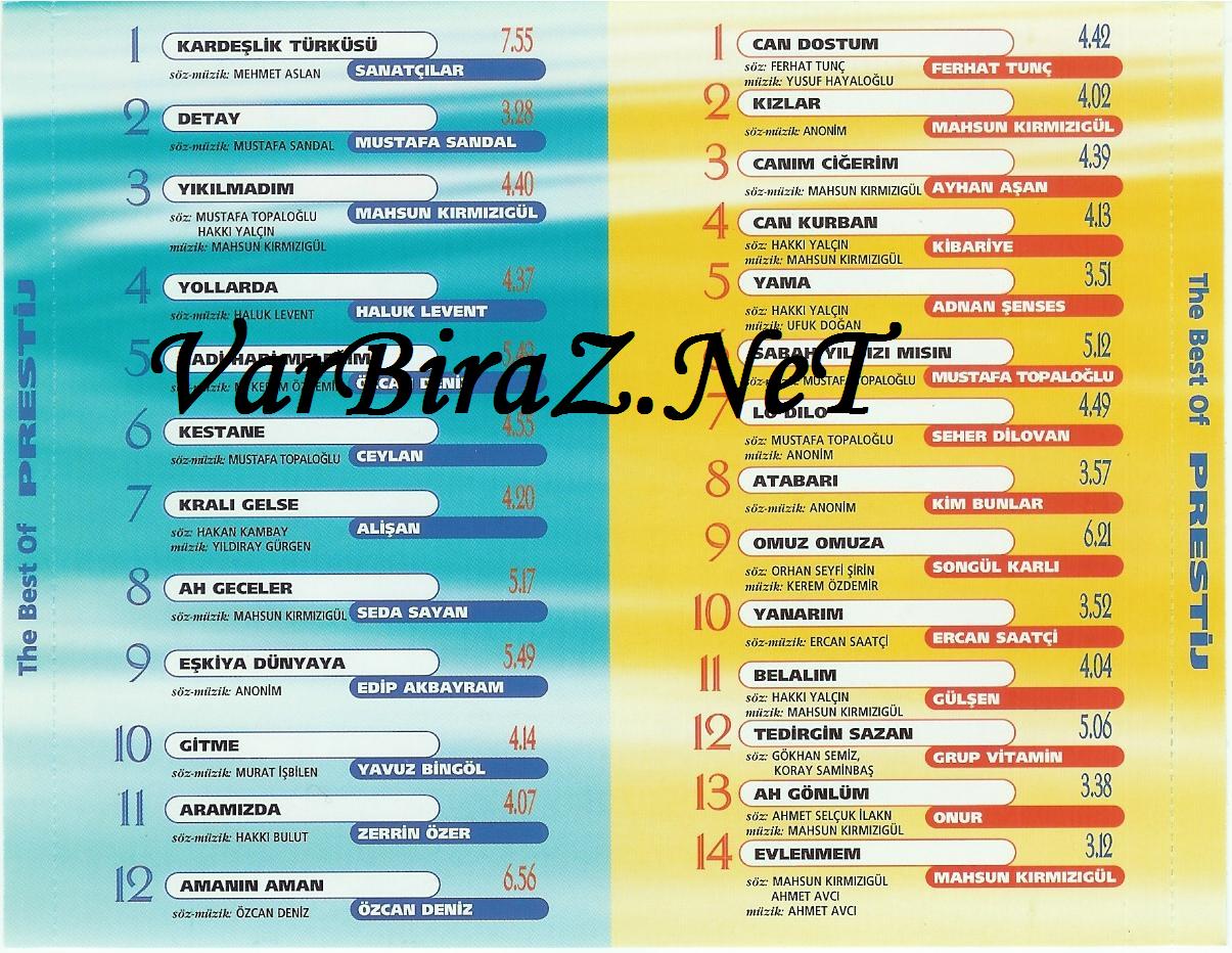 The Best Of Prestij - 2 CD - VarBiraZ!NeT